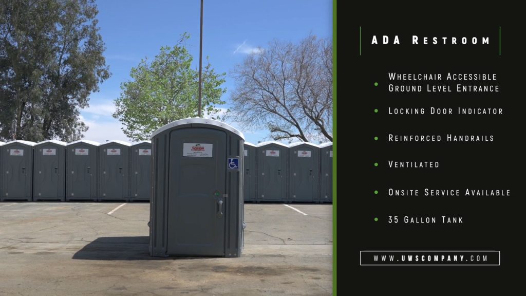 Wheelchair Portable Restroom Rental | Universal Waste Systems