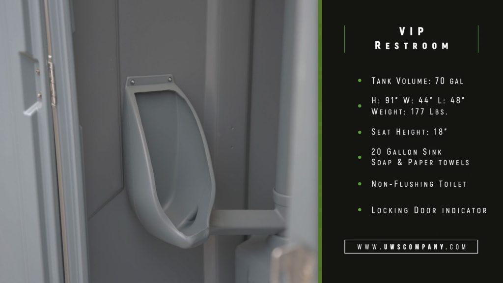VIP Portable Toilet & Restroom Rentals | CA, AZ & NM | UWS