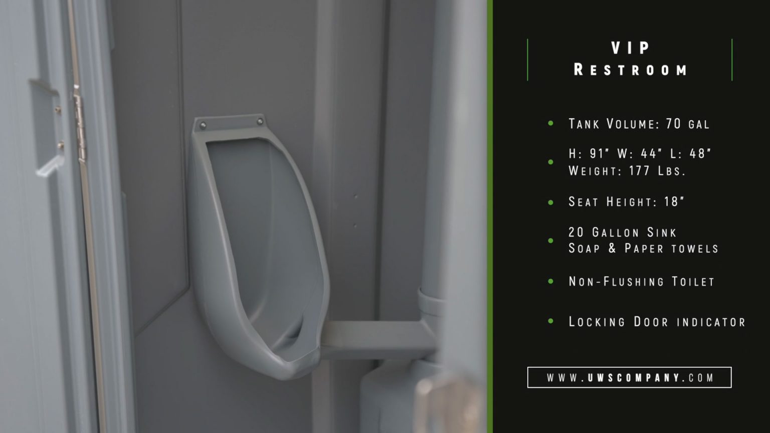 VIP Portable Toilet & Restroom Rentals | CA, AZ & NM | UWS