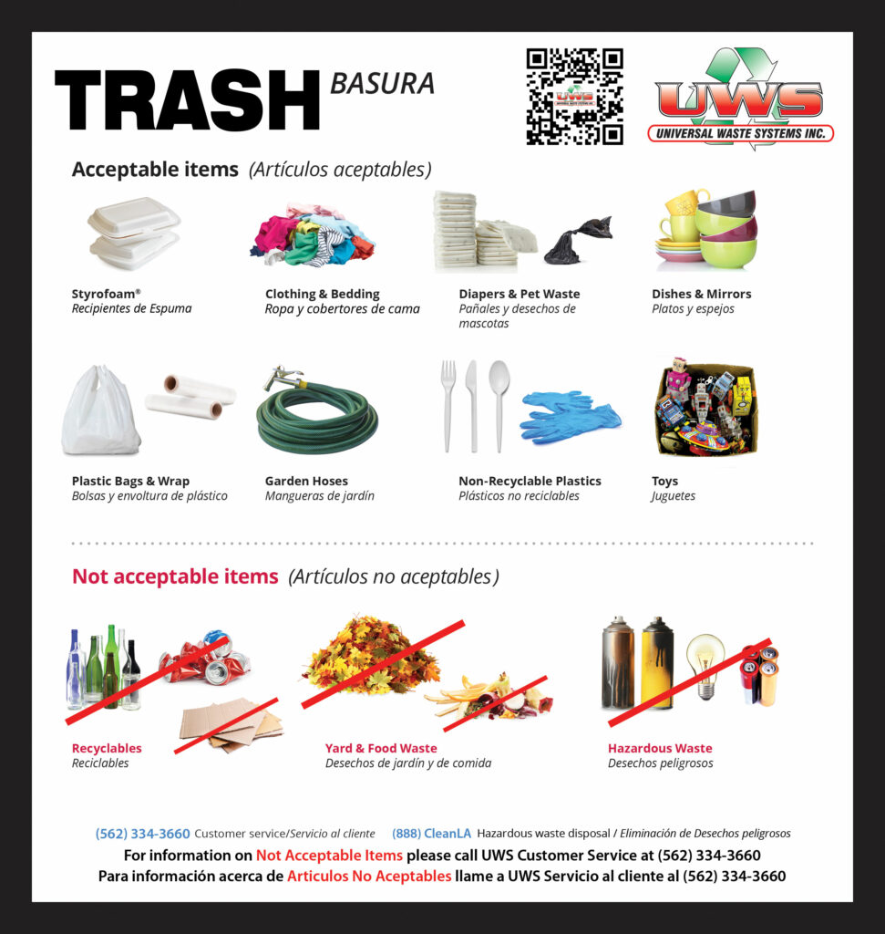 South Gate Residential Trash, Recycling & Organics Info | Universal ...
