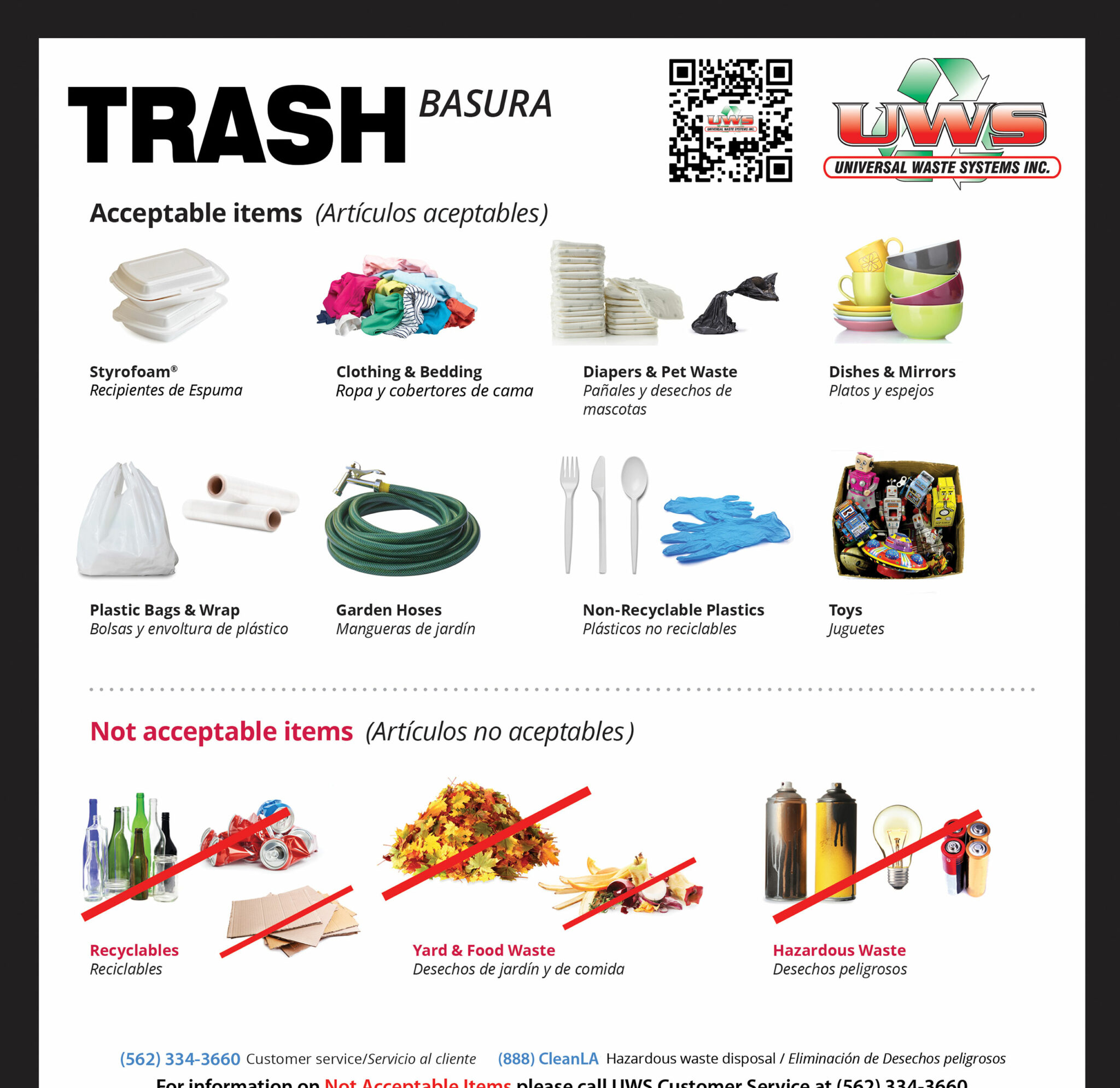 South Gate Residential Trash, Recycling & Organics Info | Universal ...